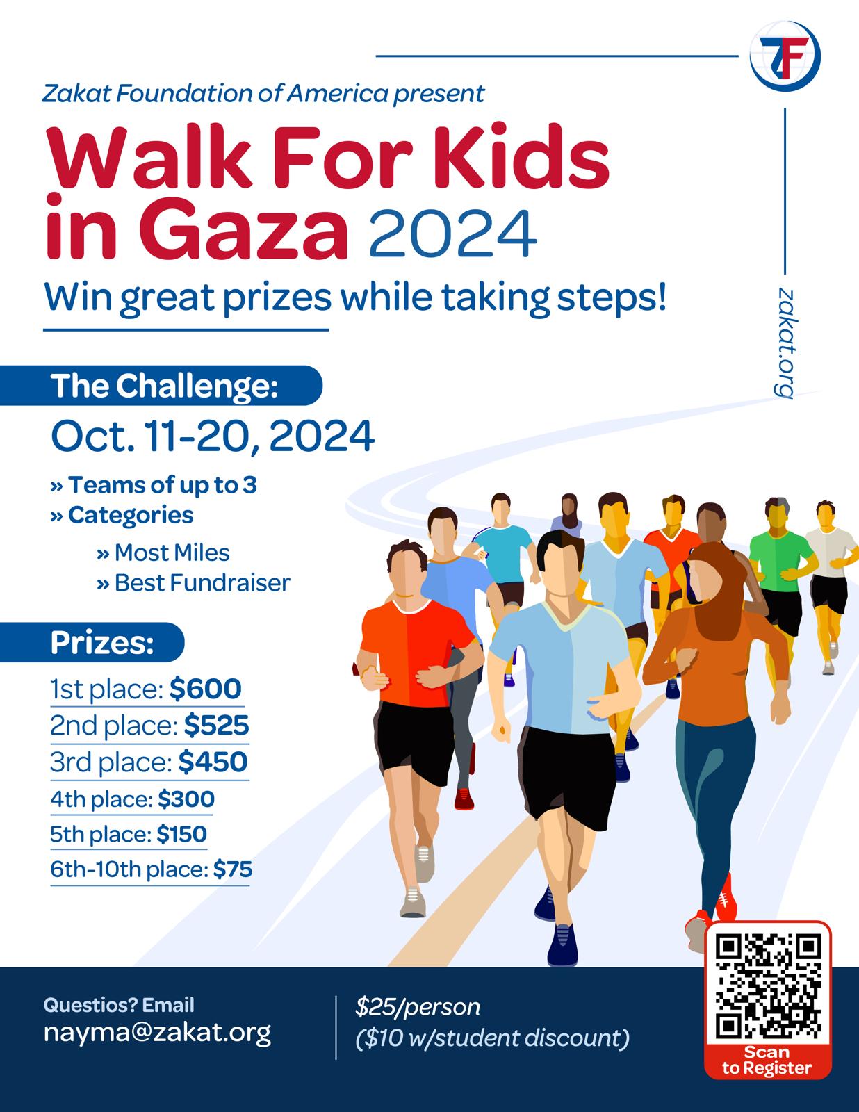 Move for Kids 2024 Walkathon | Zakat Foundation of America